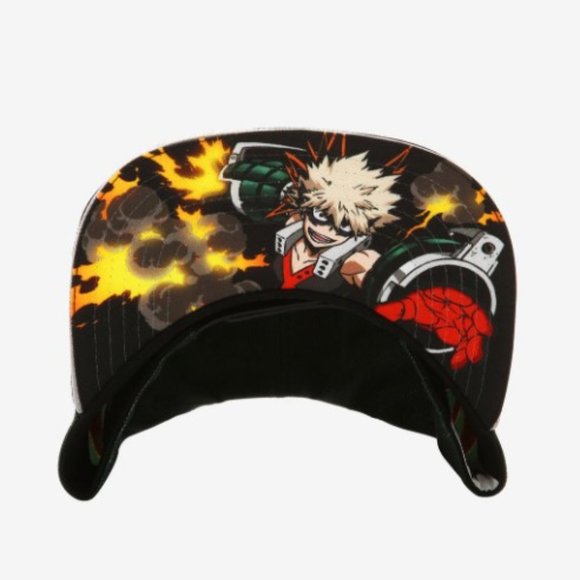 Hot Topic | Accessories | My Hero Academia Bakugo Suit Snapback Hat New ...